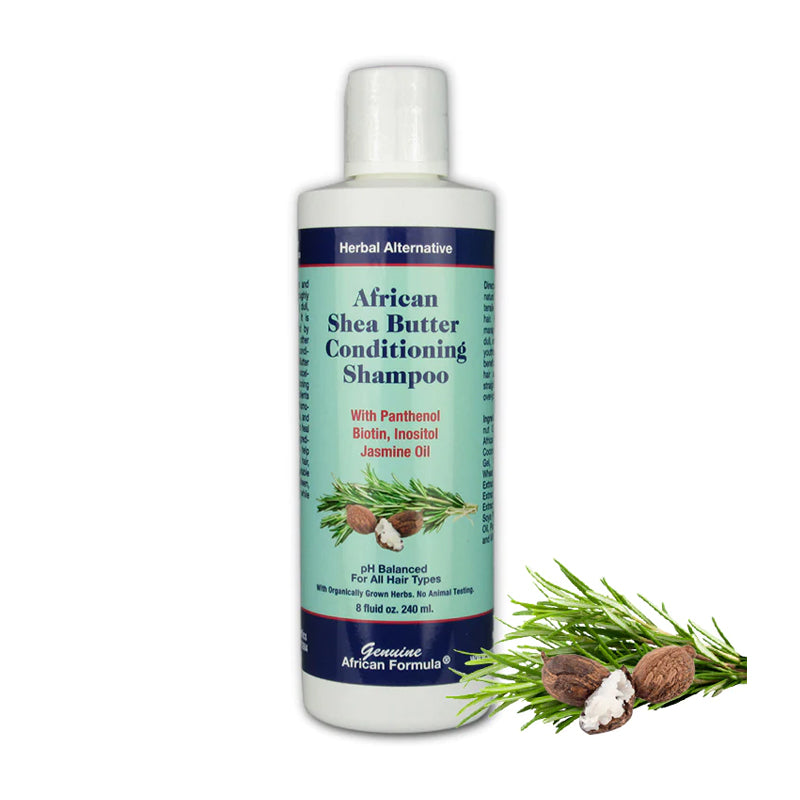 African Shea Butter Conditioning Shampoo 8oz– Genuineafricanformula