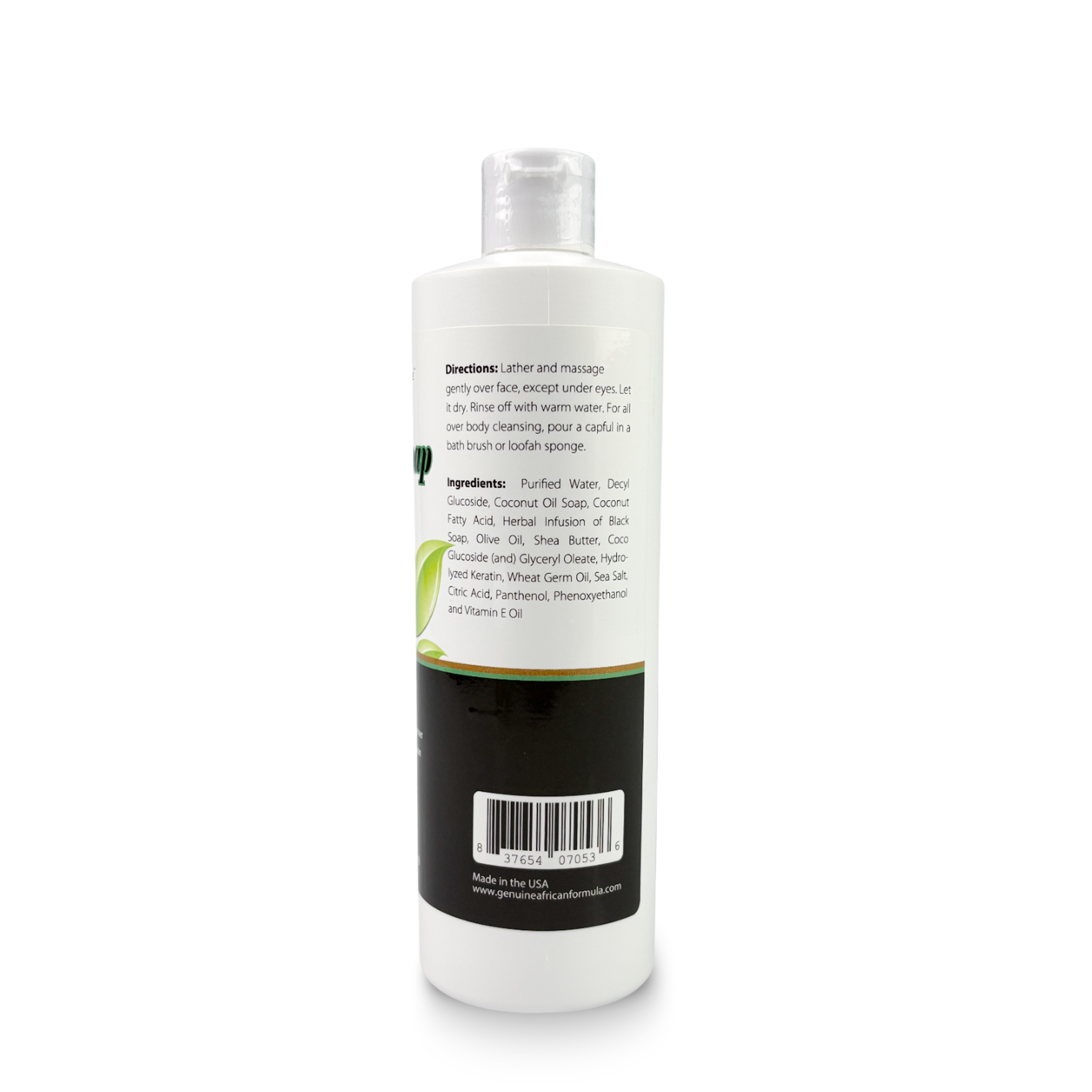 Liquid Black Soap 16 oz Can you please specify– Genuineafricanformula