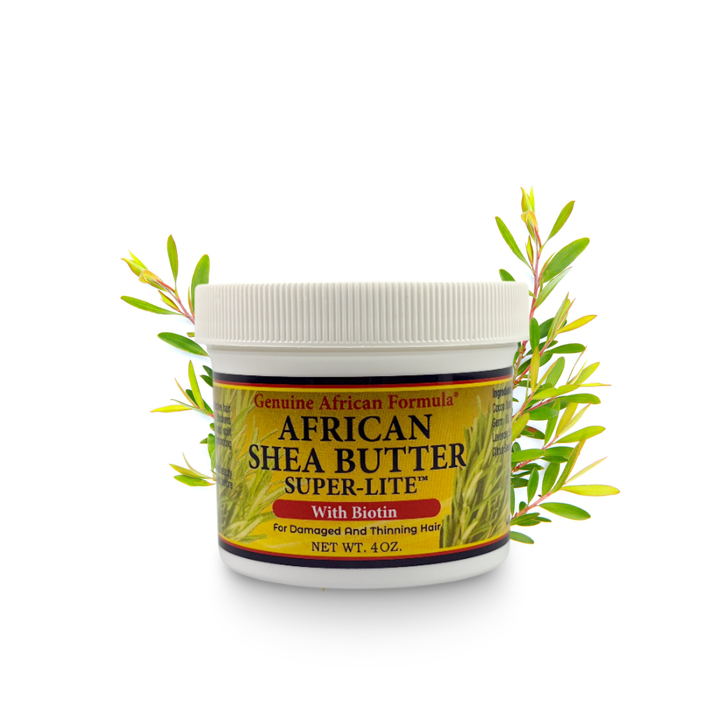 African Shea Butter - Super-Lite 4oz– Genuineafricanformula